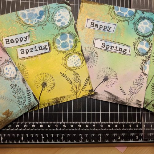 Happy Spring Cards - Arts Cubed